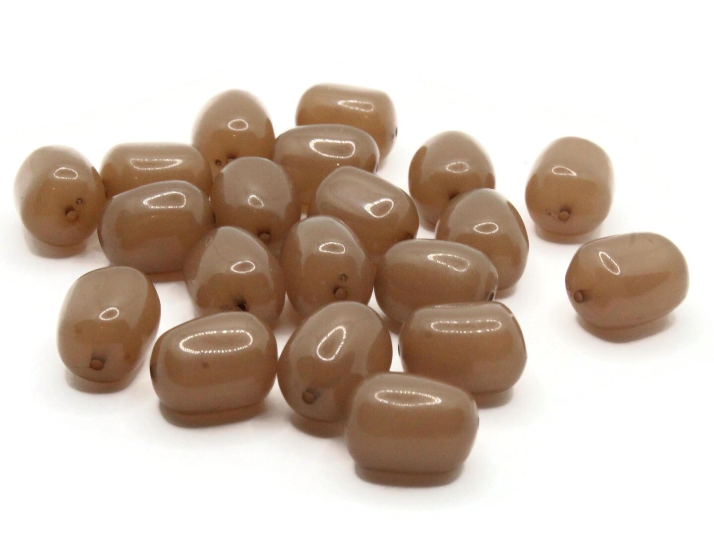 20 16mm Brown Nugget Vintage Lucite Beads | Michaels
