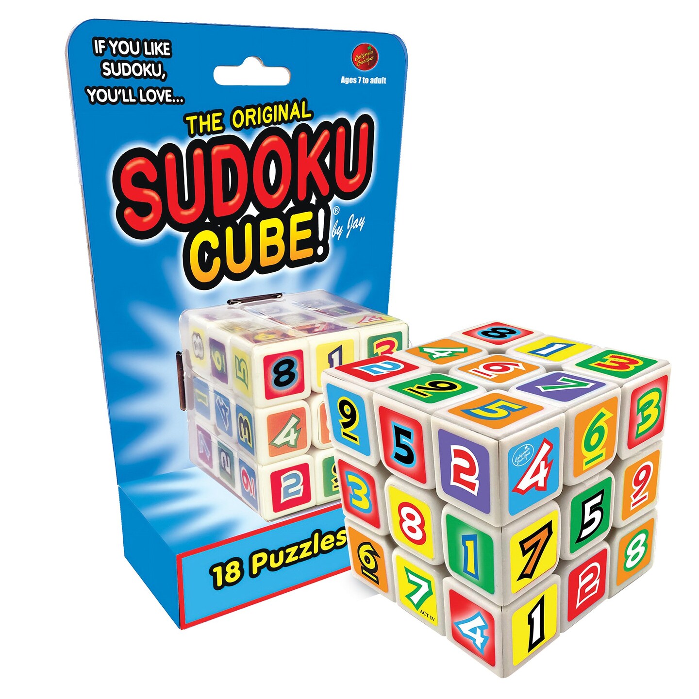 Collections Etc Sudoku 3D Cube - 18 Different Puzzles in One | Michaels
