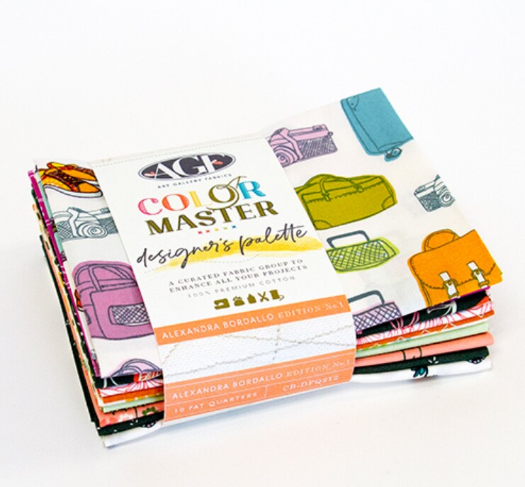 Alexandra Bordallo Color Master Fat Quarter Bundle by Alexandra Bordallo for Art Gallery (CB ...