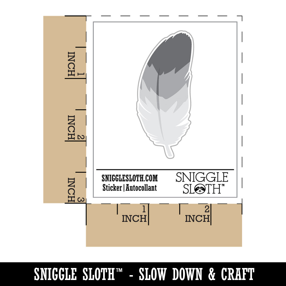 Stout Bird Feather Waterproof Vinyl Phone Tablet Laptop Water Bottle ...