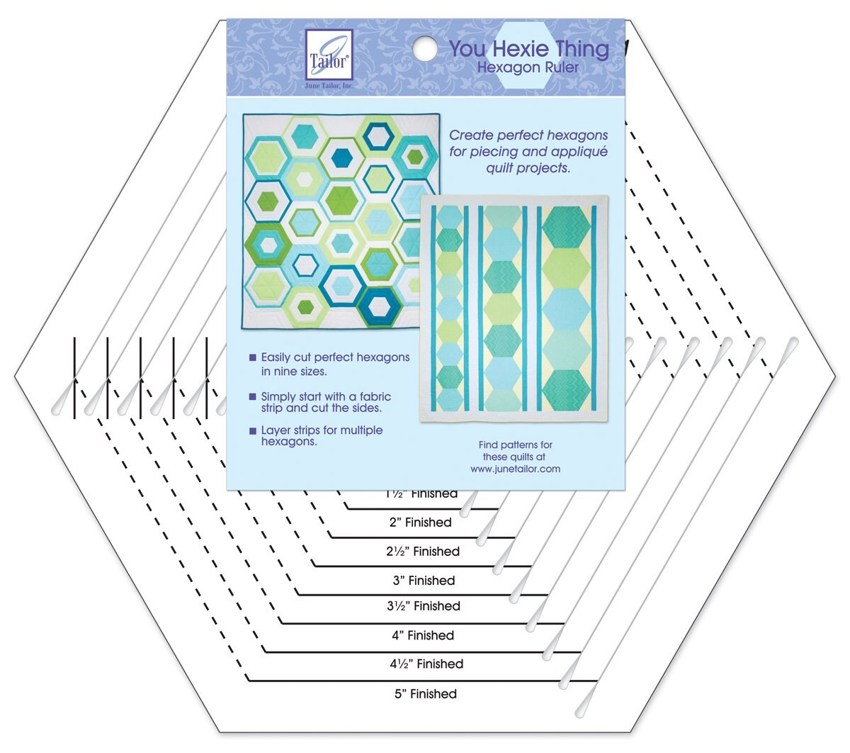 June Tailor Round the Corner Ruler | Michaels