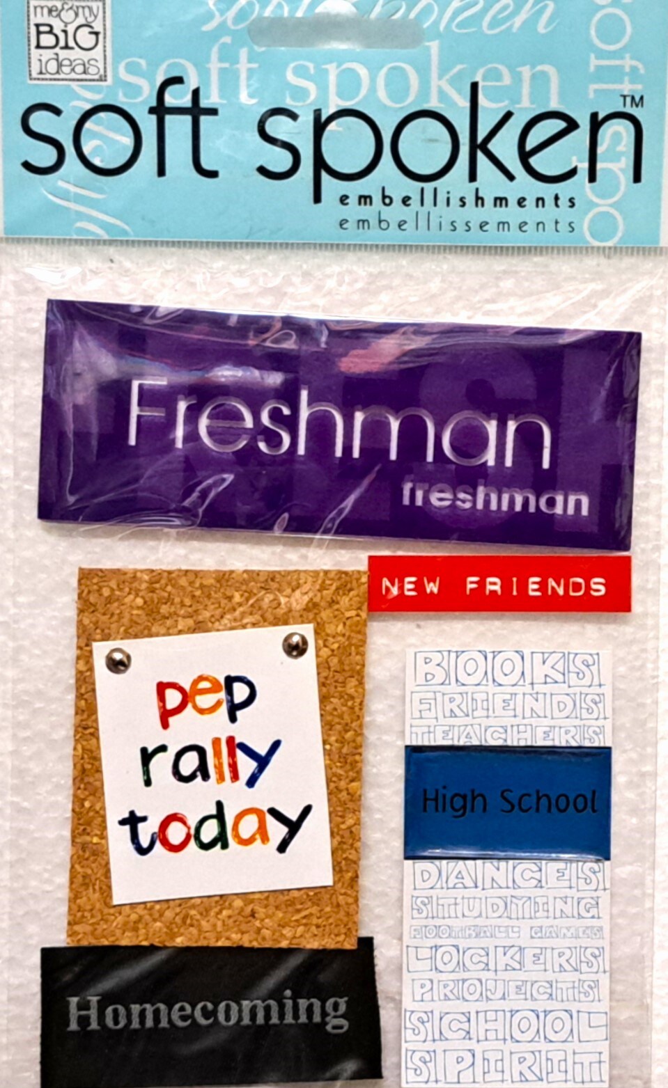 Me & My Big Ideas Freshman Dimensional Stickers | Michaels