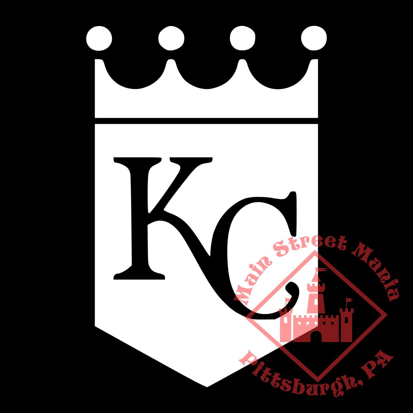 Kansas City Royals KC Logo Sticker Decal | MakerPlace by Michaels