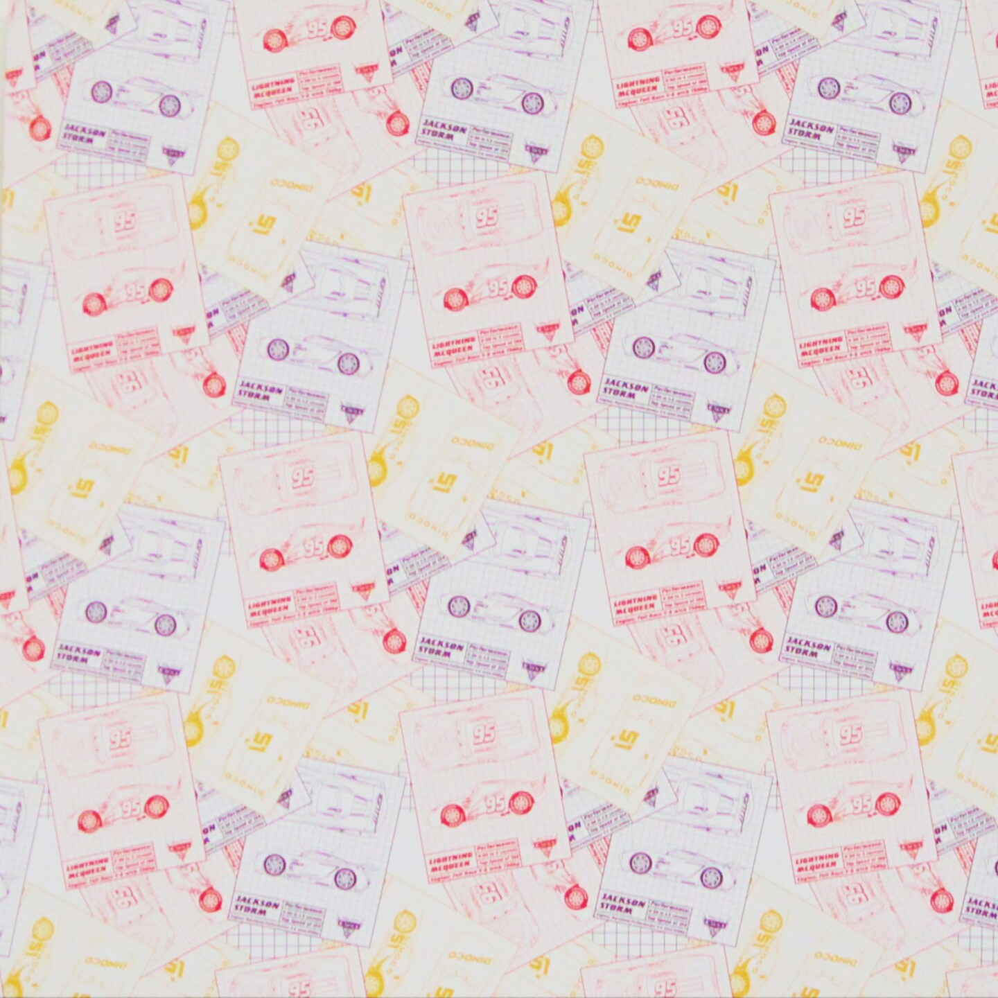 Disney Pixar Cars Driver Cards 12x12 Scrapbook Paper | Michaels