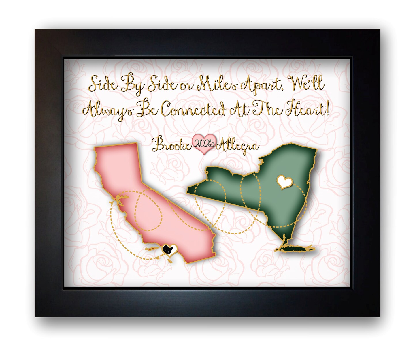 Gift For Best Friend, Long Distance, Living In Different States, Away ...