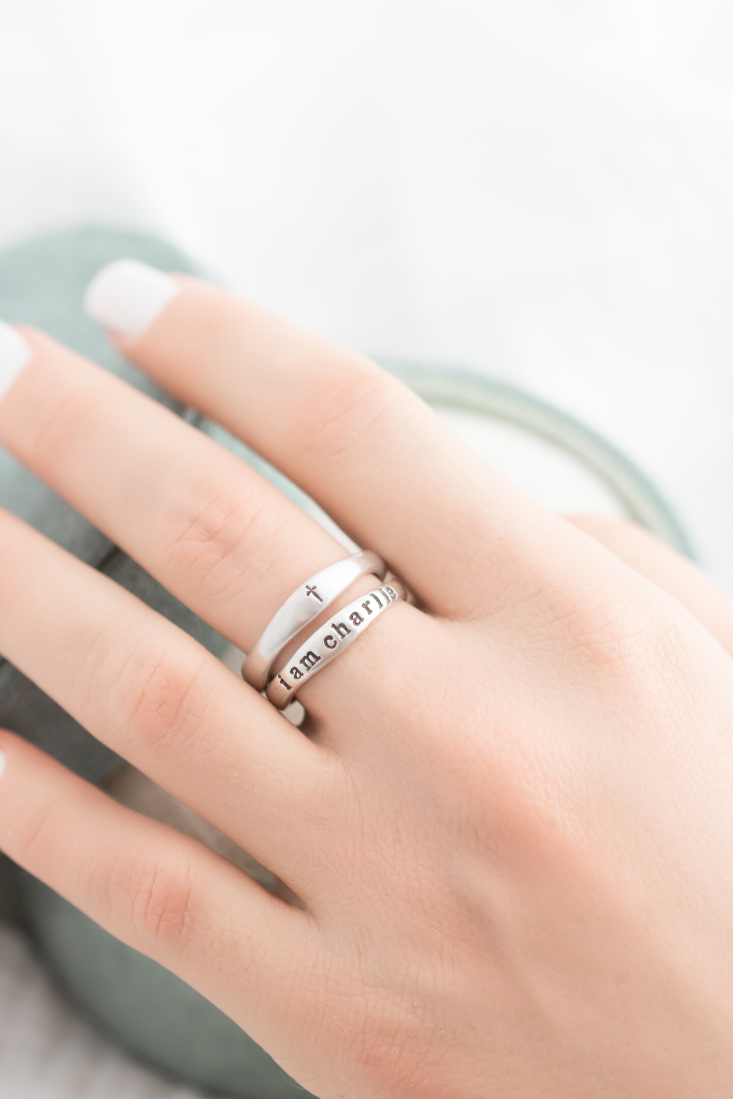Sterling Silver "I Am Charlie" Tribute Ring for Charlie Kirk - Sizes 4 ...
