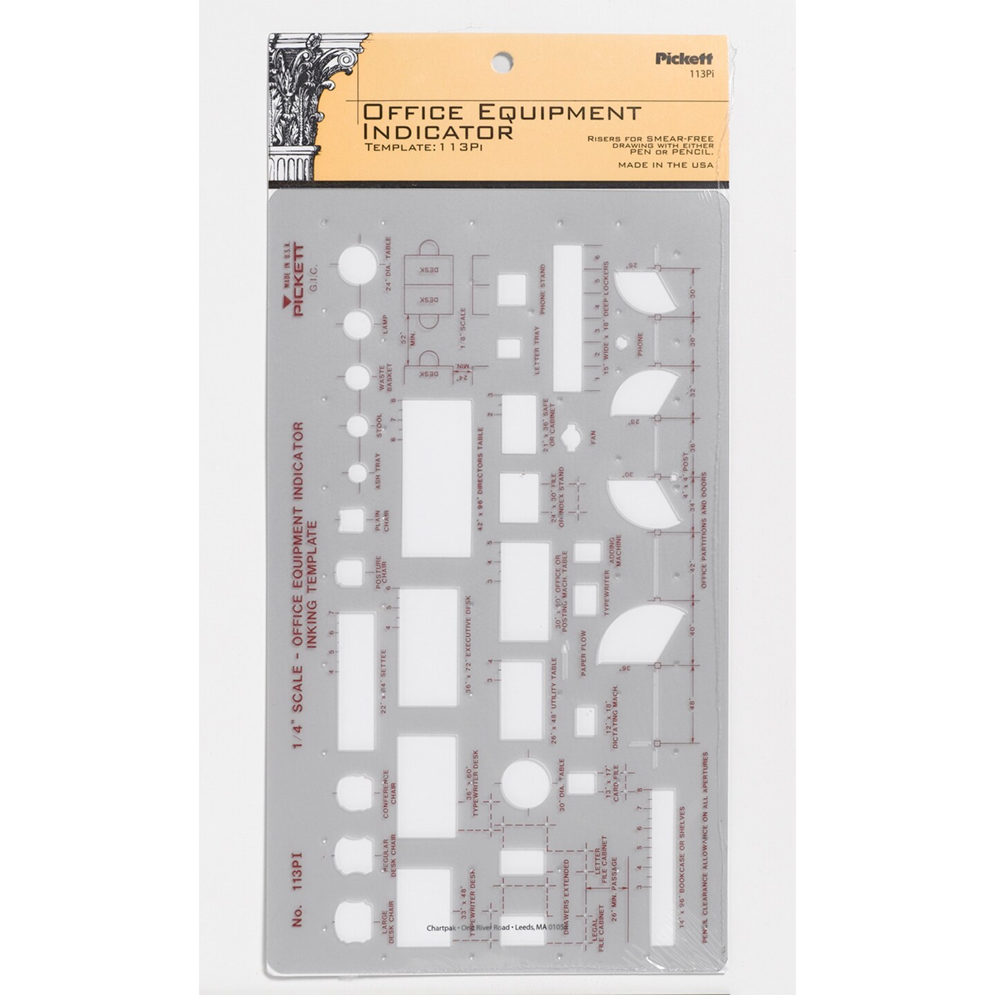 Pickett Office Equipment Indicator Template | Michaels