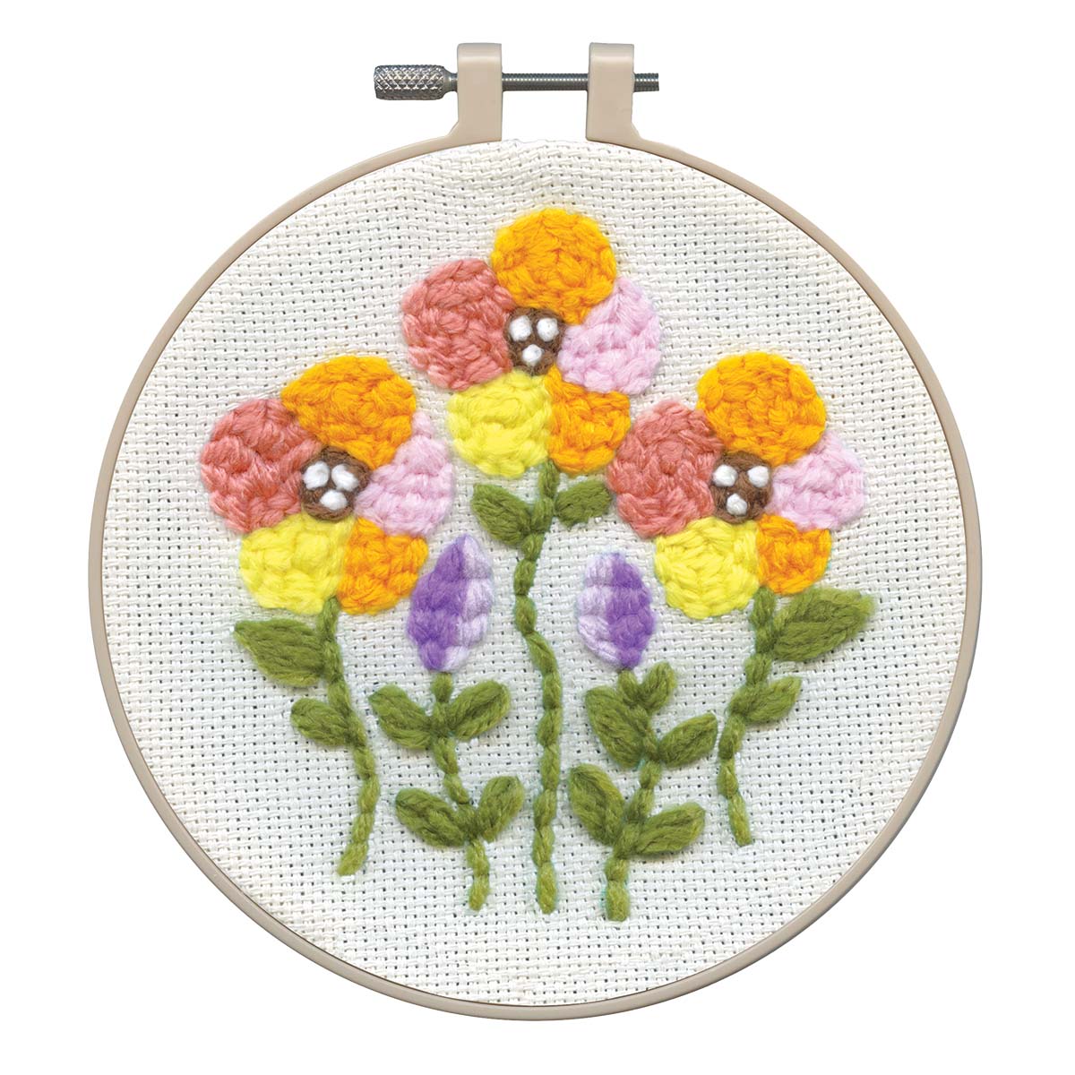 Design Works Pretty Poppies Punch Needle Kit | Michaels