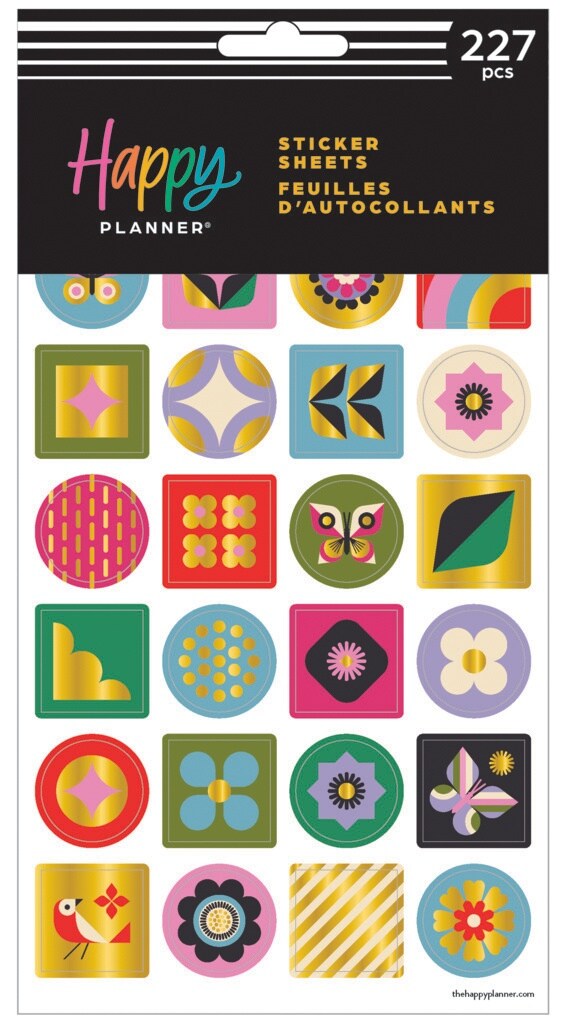 Happy Planner Sticker Value Pack 10/Sheets-Mod Garden, Count: 1 | Michaels
