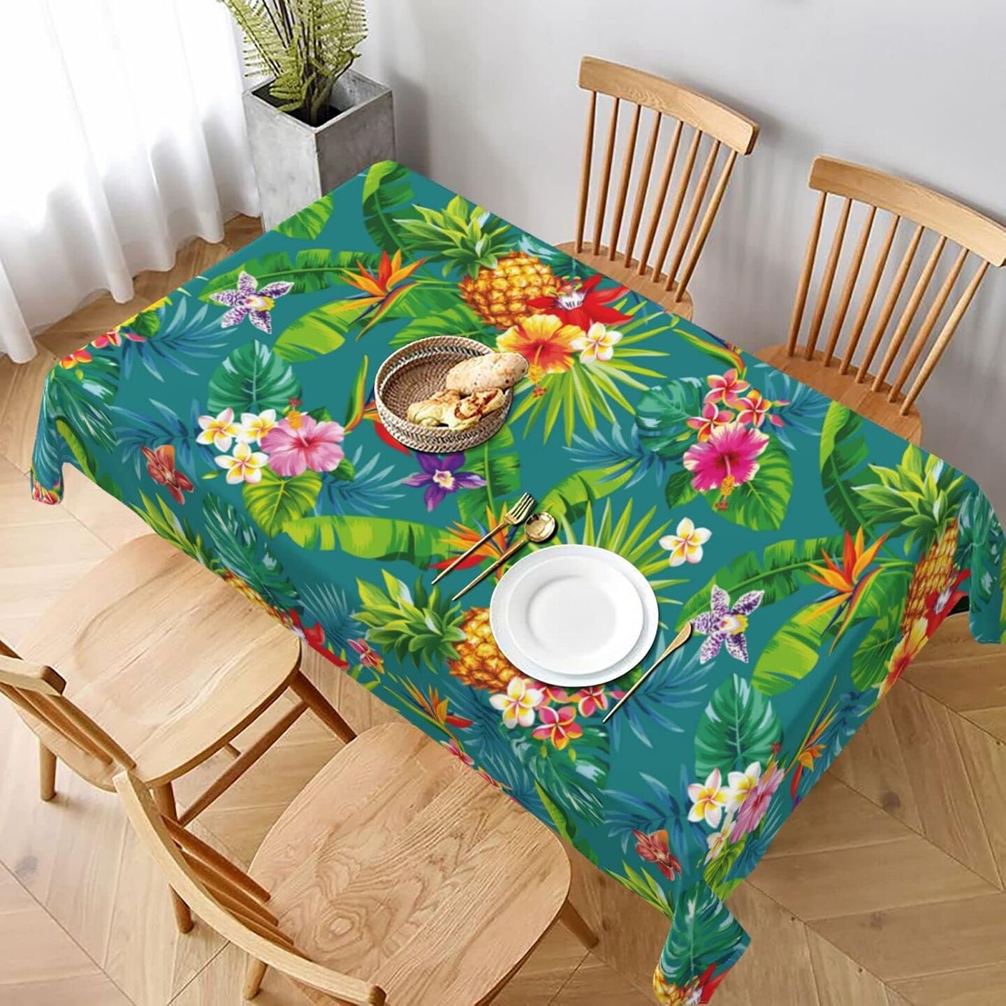 Pineapple Tablecloths Polyester Table Cloth for Kitchen Dinning | Michaels