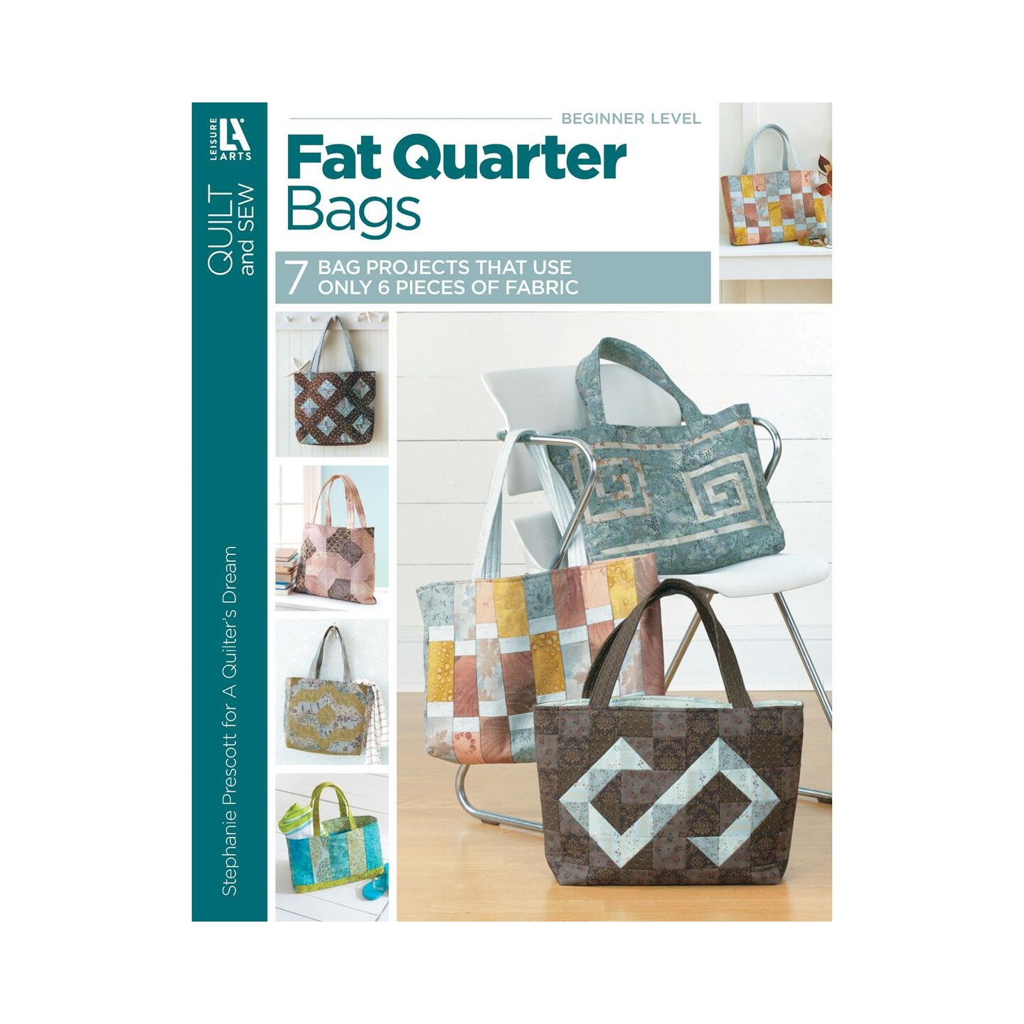 Leisure Arts Fat Quarter Bags Quilting Book, Model: LEA6029 | Michaels