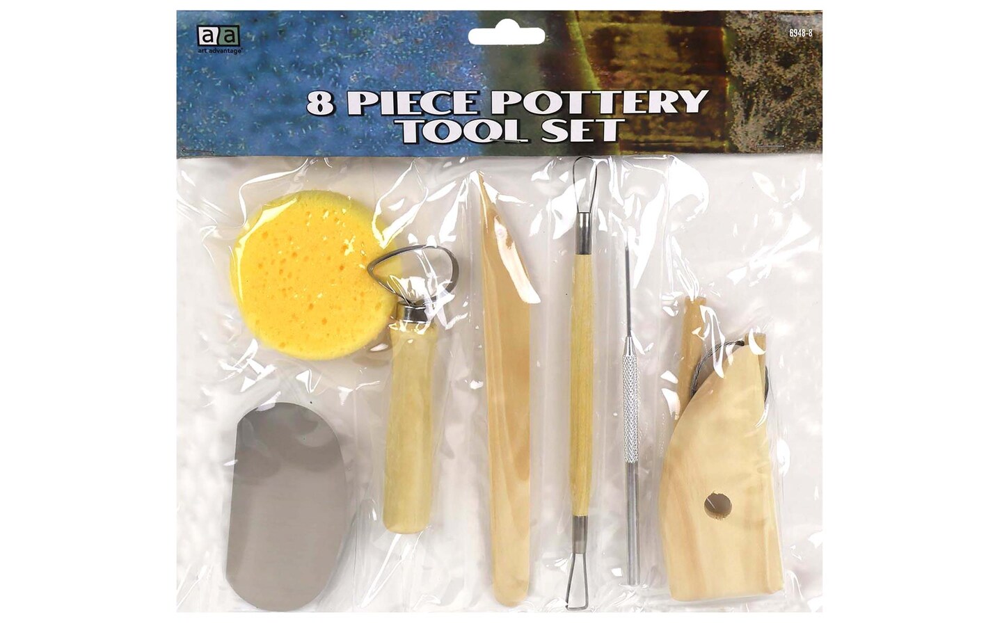 Art Advantage Pottery Tool Set 8pc | Michaels