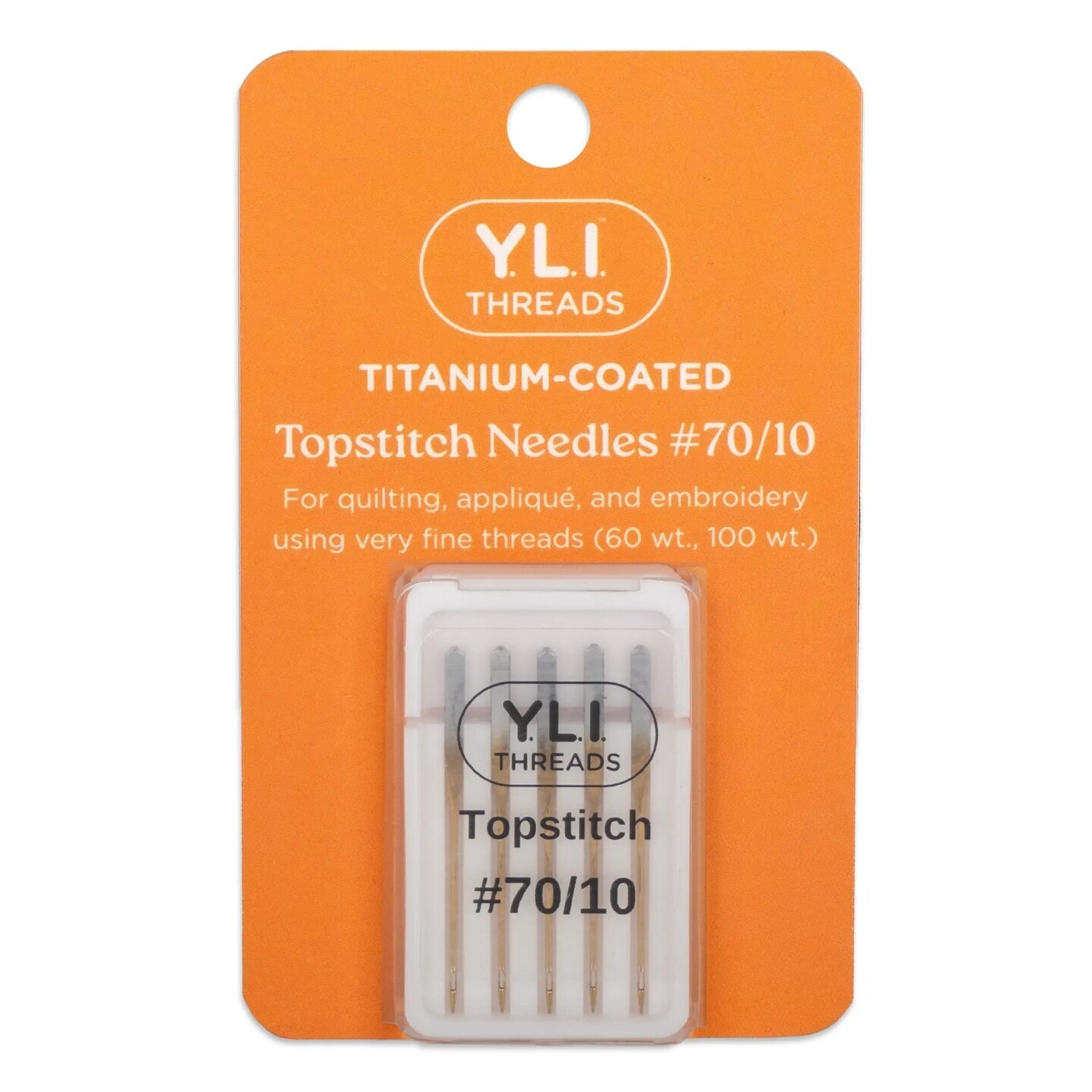 #70/10 Titanium-Coated Topstitch Needles | Michaels