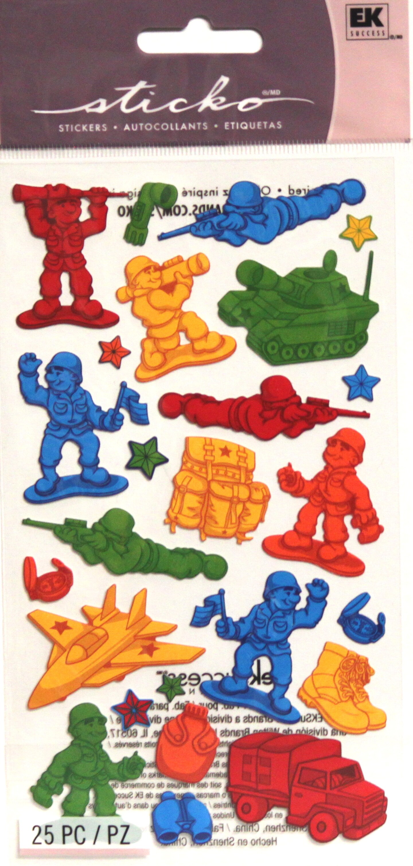 Sticko Soldiers Stickers | Michaels