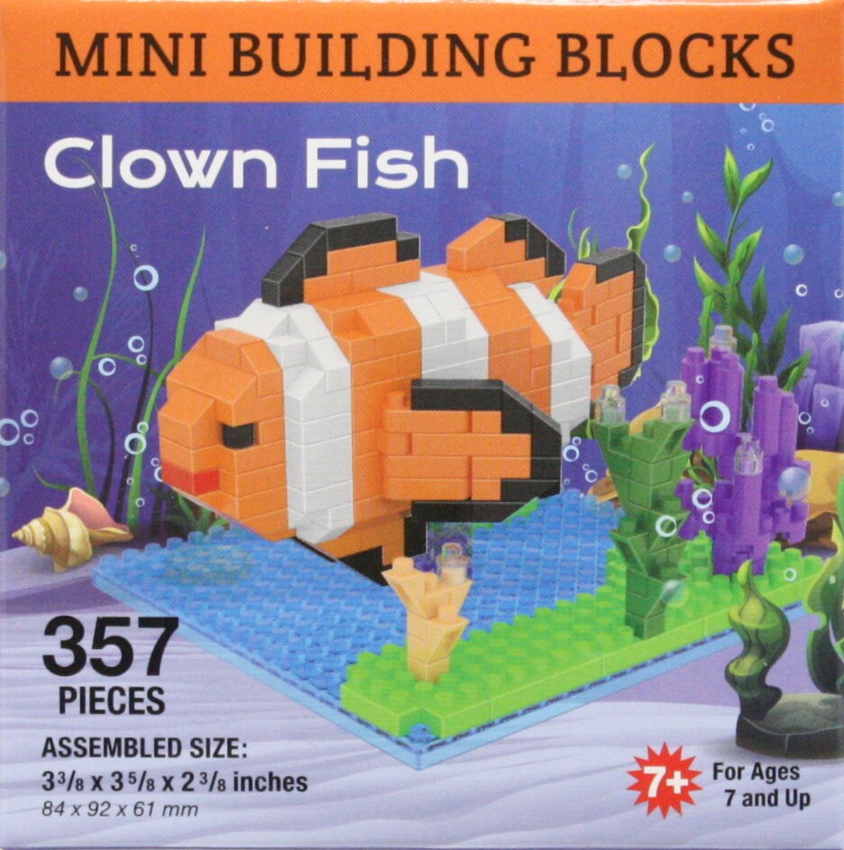 Mini Building Blocks - Clown Fish | Michaels