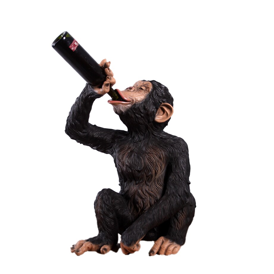 Boozy Monkey Chimpanzee Life Size Statue | Michaels