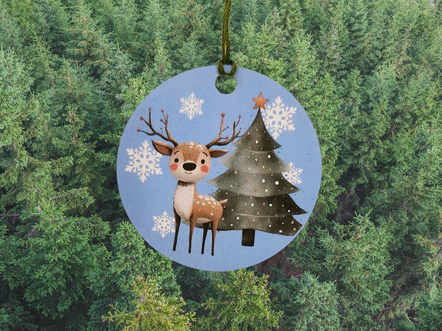 Reindeer Gift tags for gifts, Christmas Gift Tag, Printed Gift Tags ...