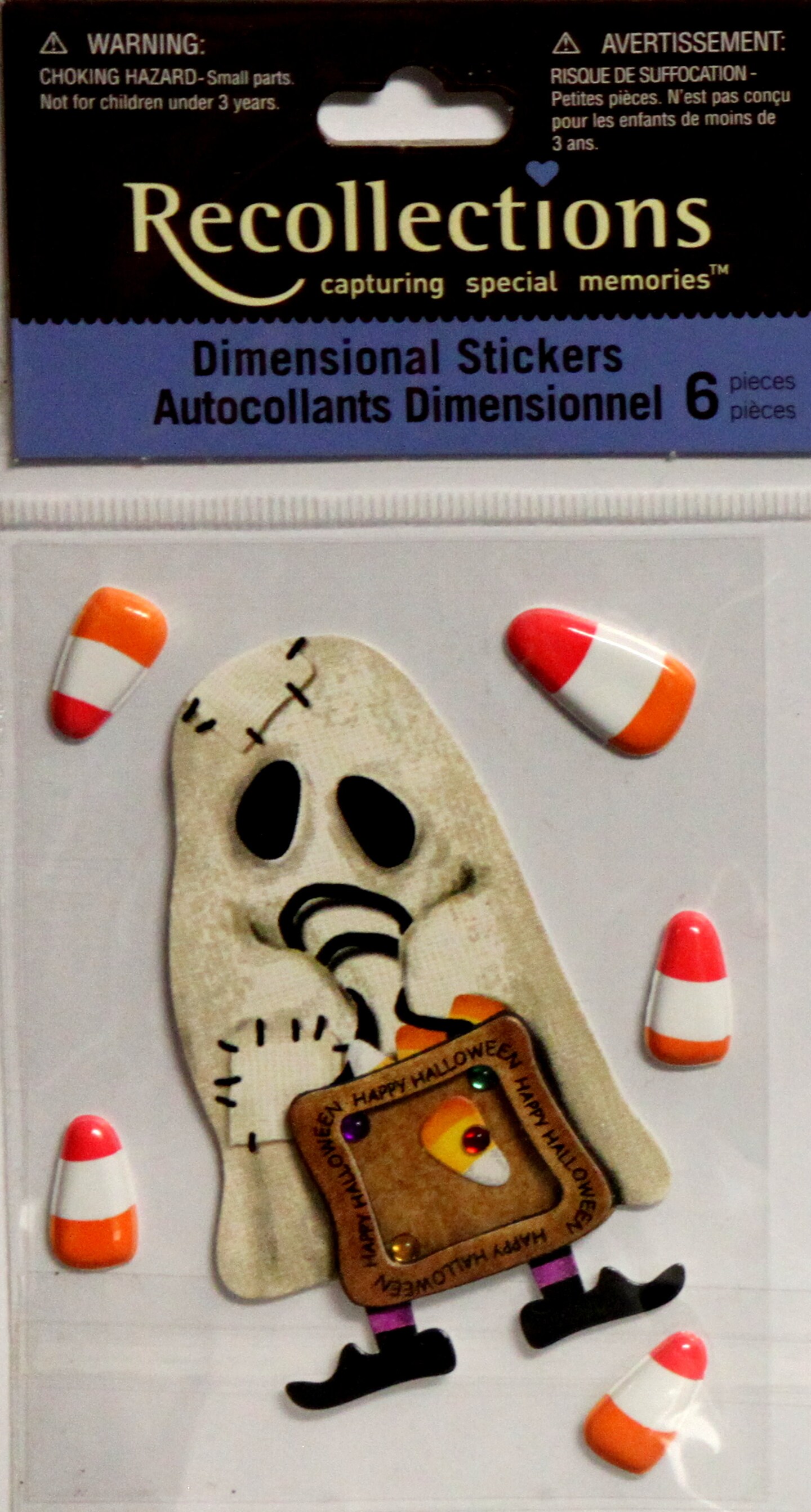 Recollections Vintage Halloween Ghost Dimensional Stickers | Michaels