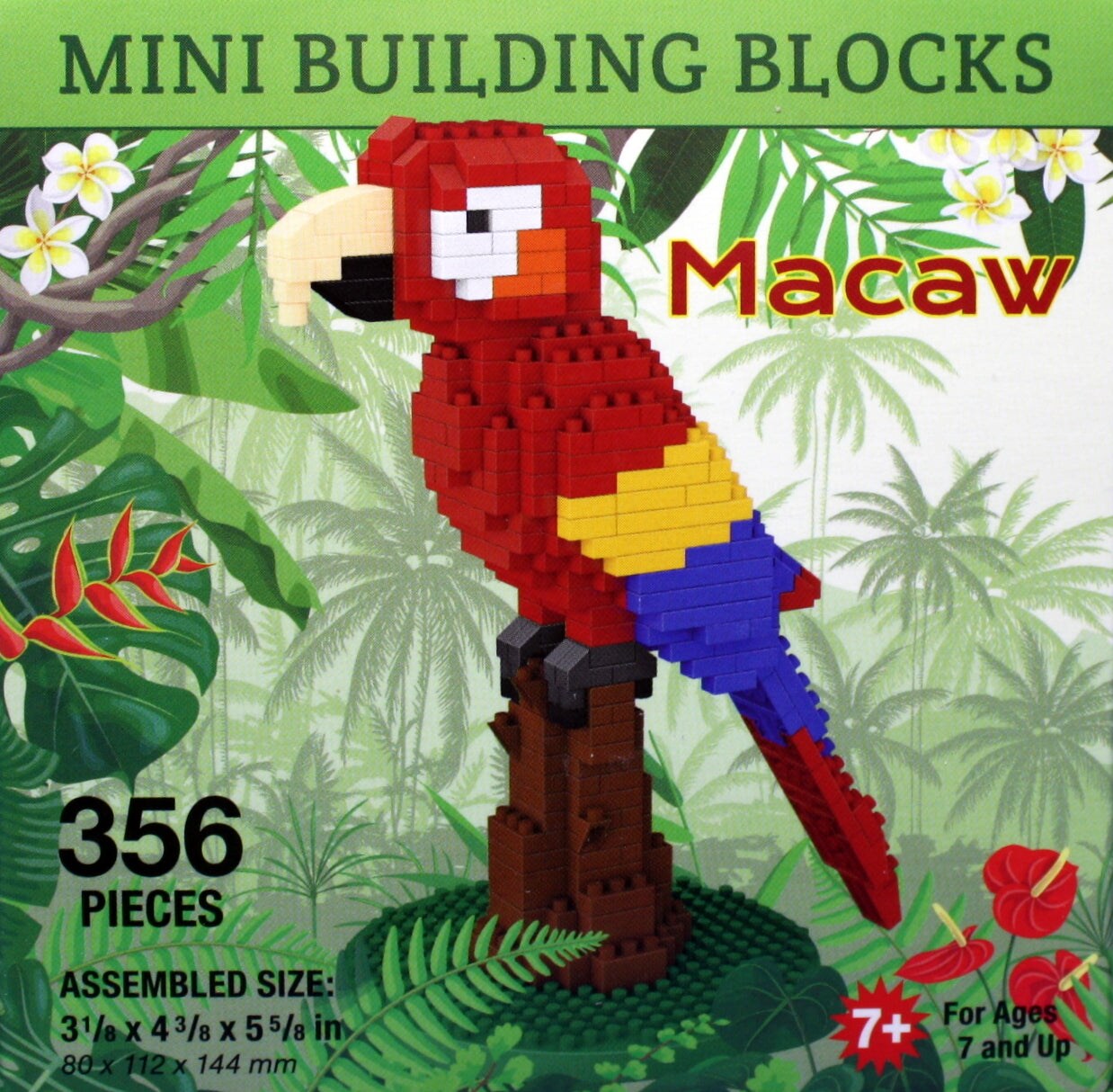 Mini Building Blocks - Macaw | Michaels
