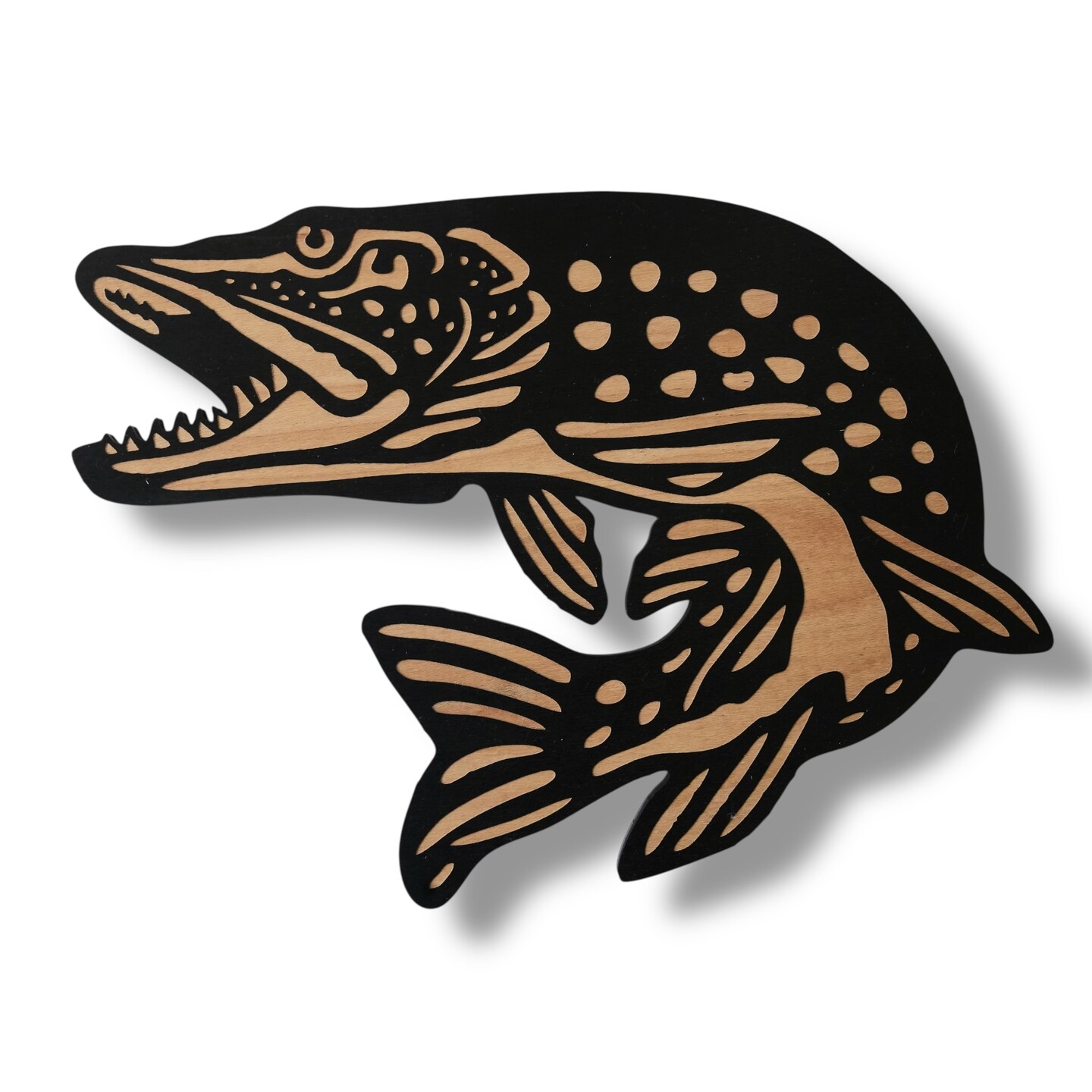 Sign - CUSTOM - Pike Fish, Color: Black, Size: 10x7 Inches | Michaels