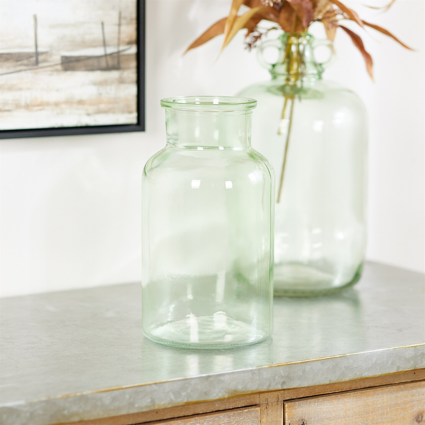 Melrose Transparent Glass Vase - 10.25" - Clear | Michaels
