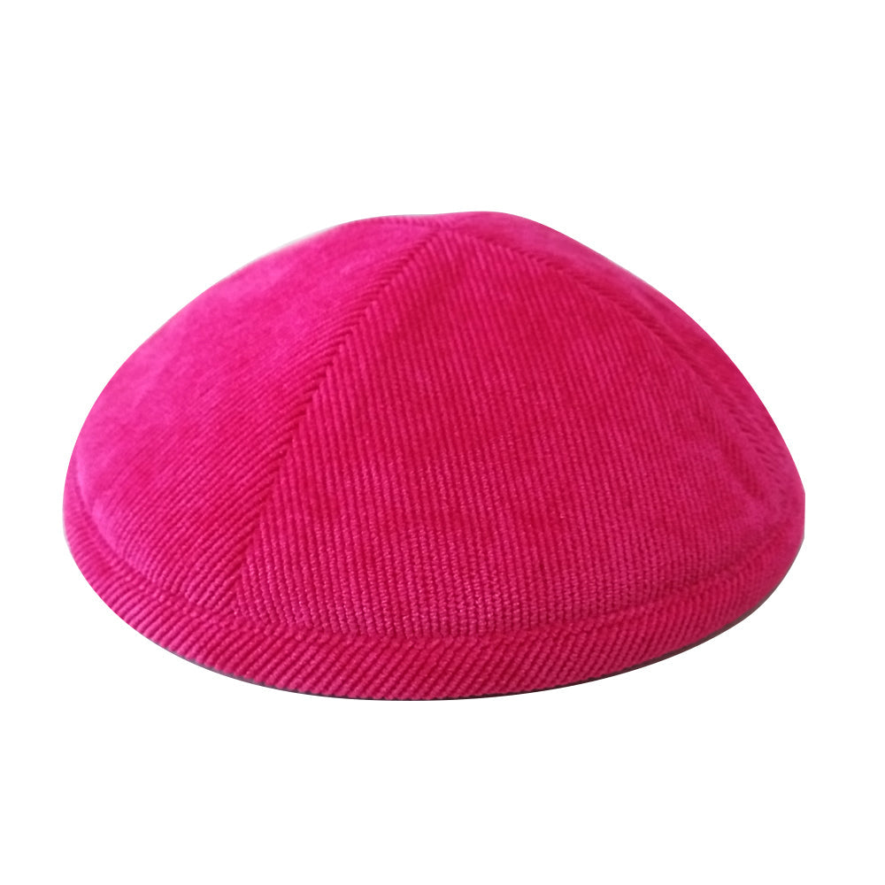 Kippah Dk.Red Corduroy | Michaels
