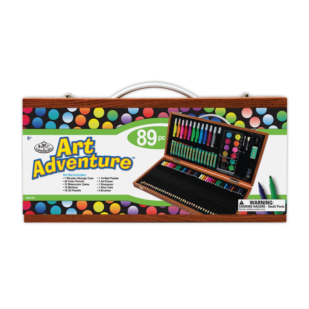 AVS-541 | Art Adventure® 89pc Mixed Media Art Set | Michaels