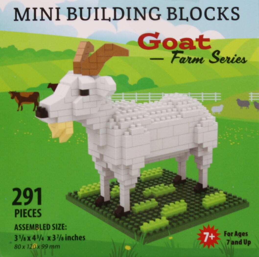 Mini Building Blocks - Farm Series - Goat | Michaels