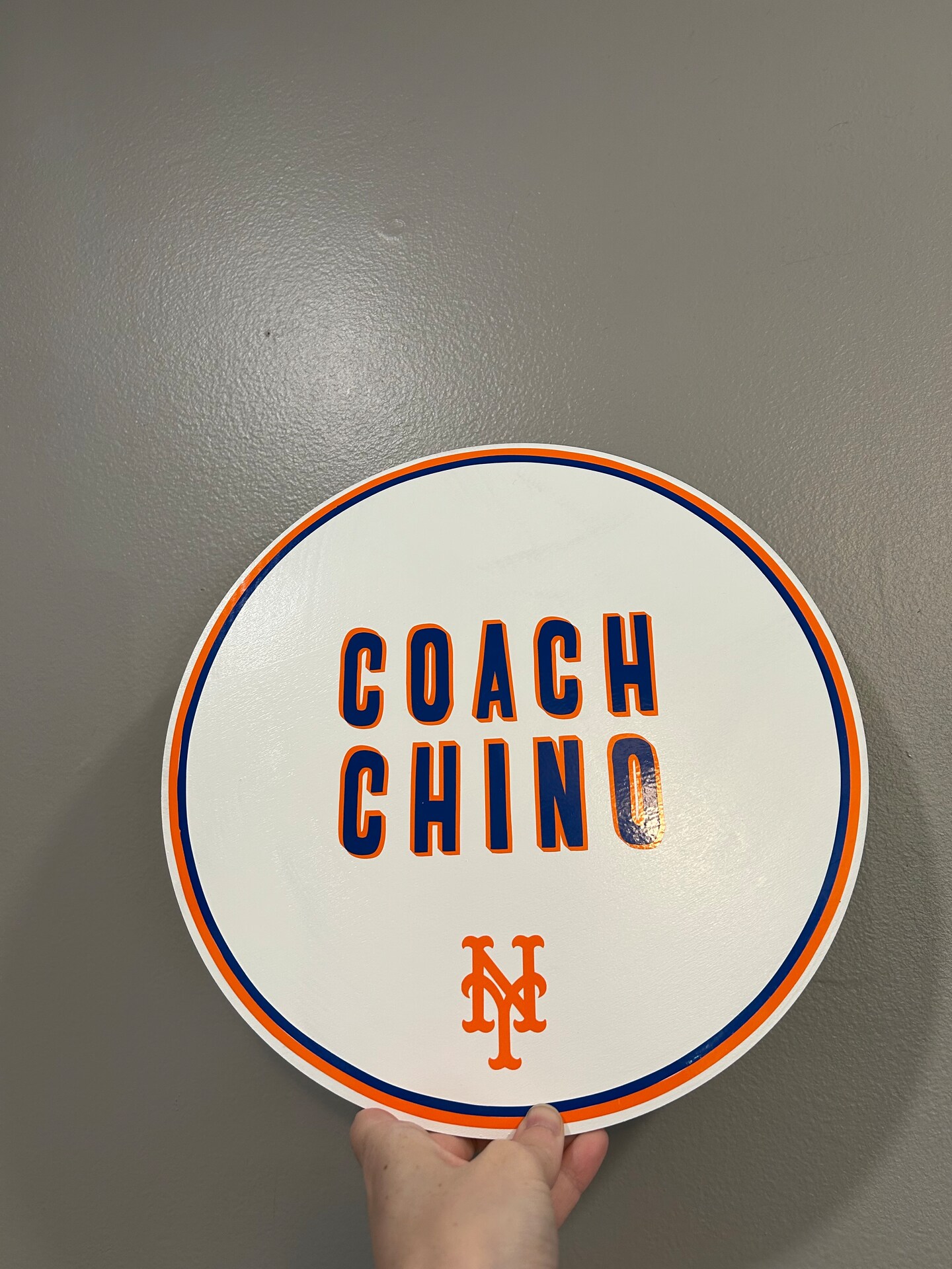 Handmade custom New York Mets wood Wall Signs. Your choice of size and ...