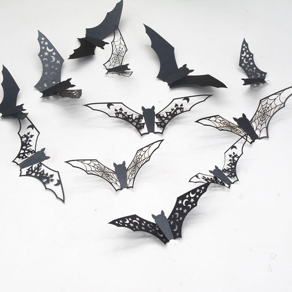 36pcs Large Bats Halloween Decorations | Michaels