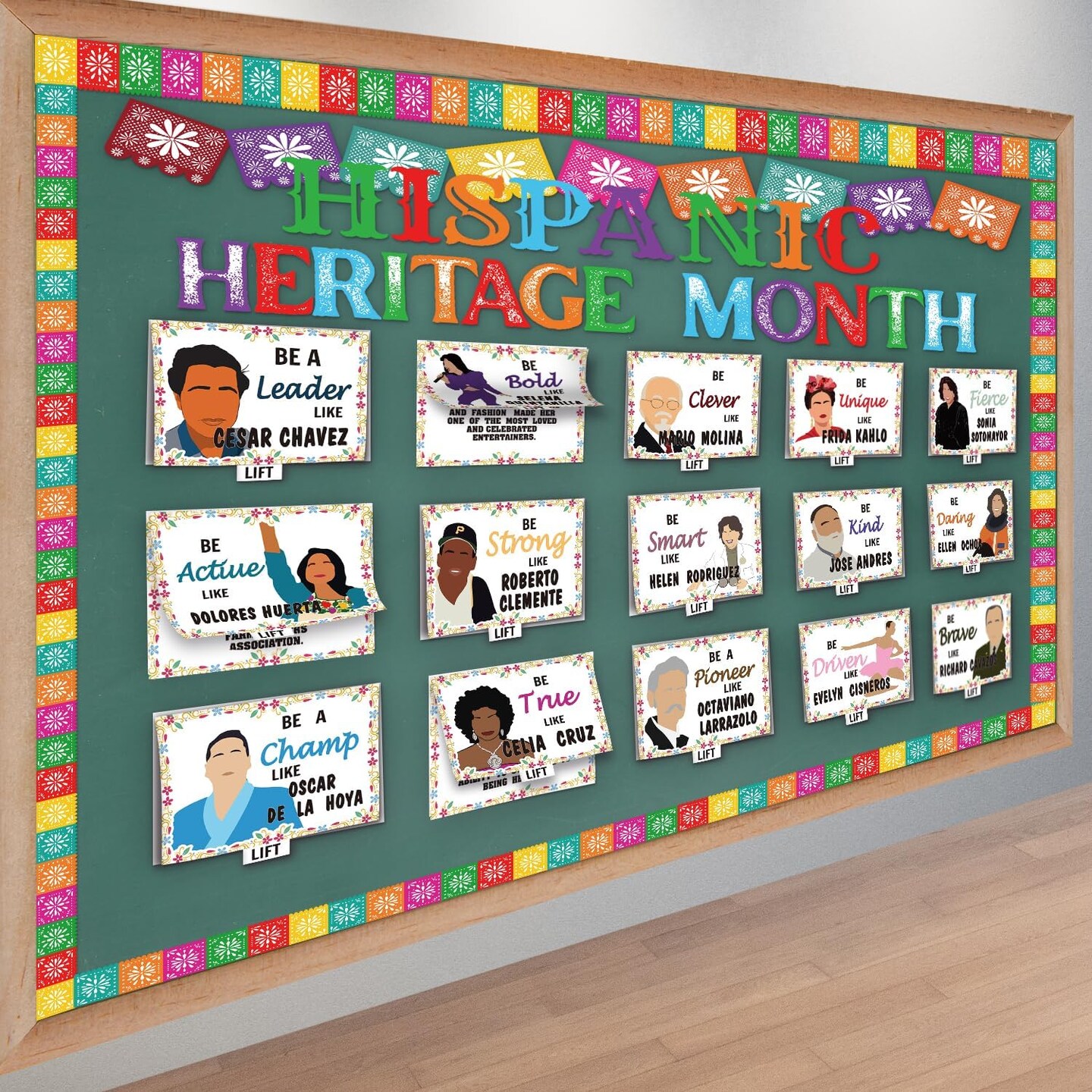 Hispanic Heritage Month Bulletin Board,Month Banner Poster Decorations ...