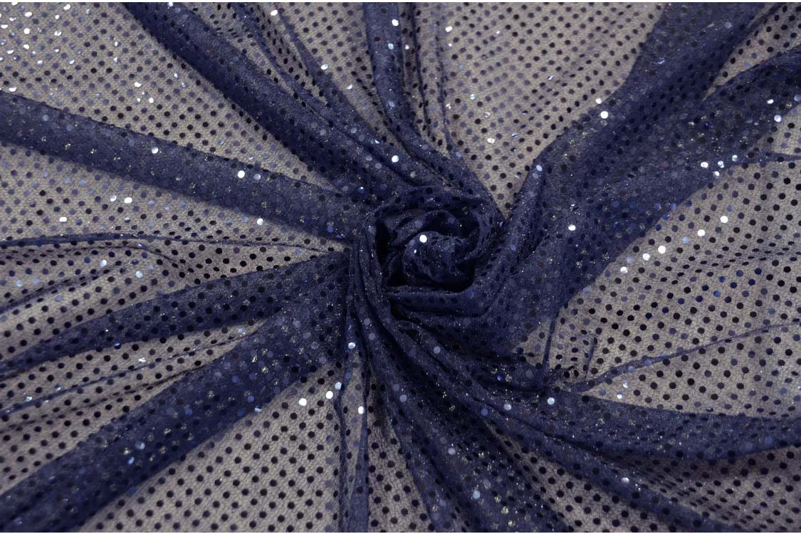 1 Yard Confetti Dot Sequins Fabric with 3mm Metallic Shine for Costumes ...