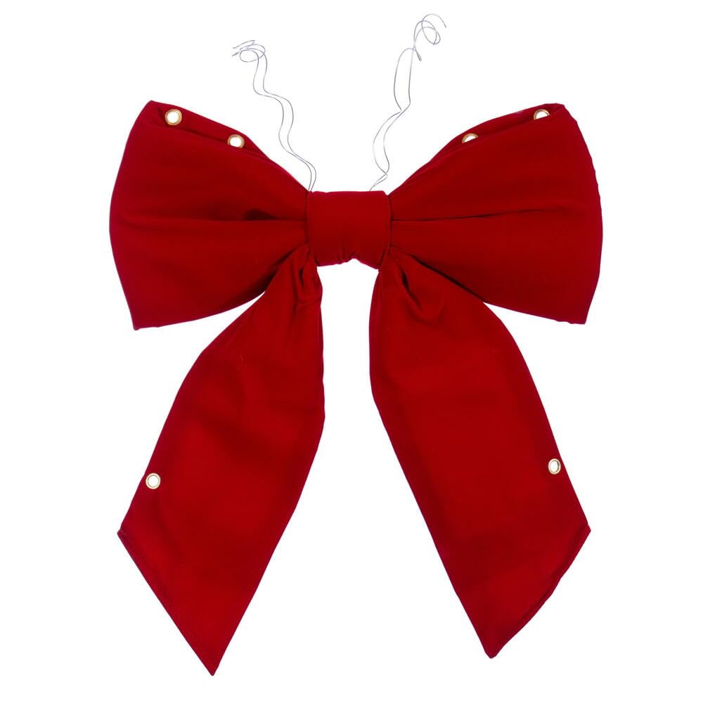 18" x 23" Red Velvet Bow UV | Michaels
