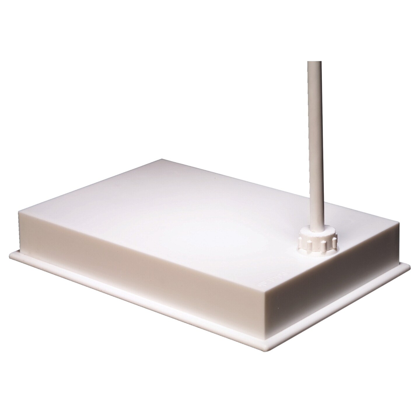 United Scientific Plastic Support Stand with Rod, 9 x 6 in Plastic Base ...