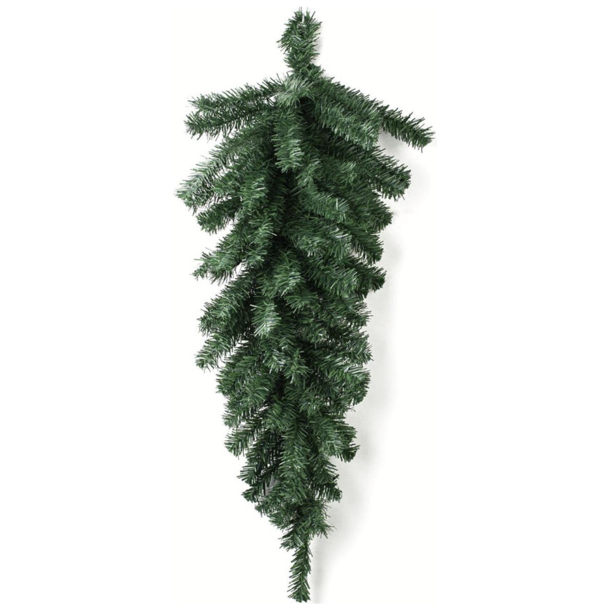 36" Teardrop Swag, 90 Tips: Green | Michaels