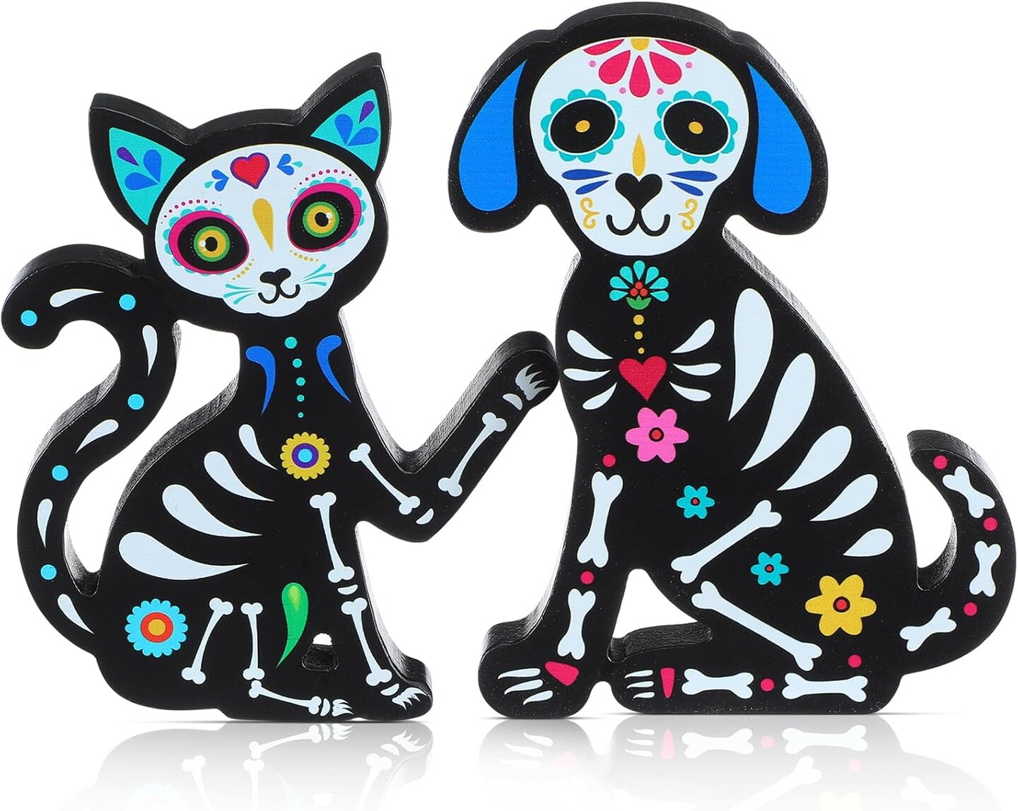 Black Cat and Dog Figurines Table Decorations | Michaels