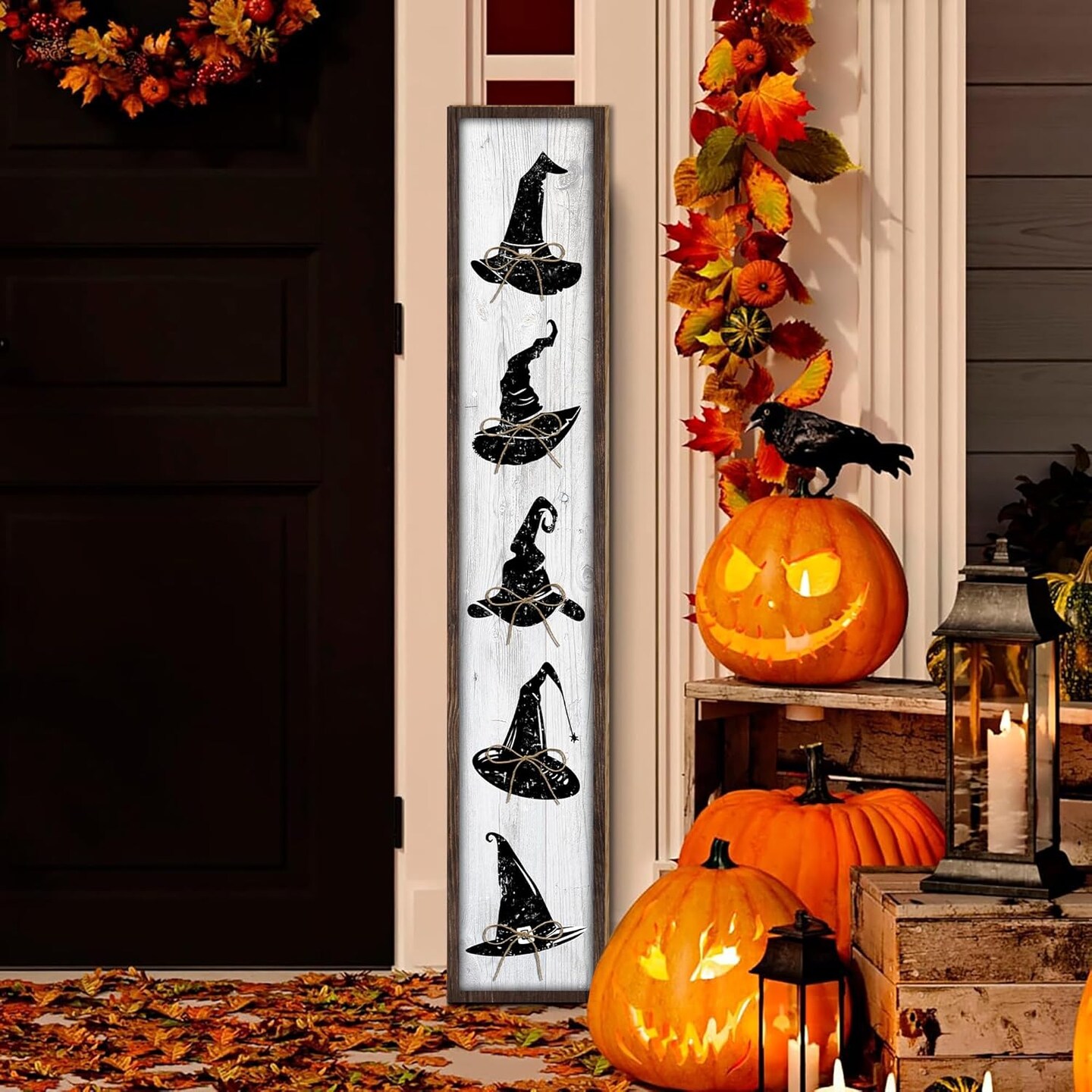Halloween Welcome Sign for Front Door (Halloween) | Michaels