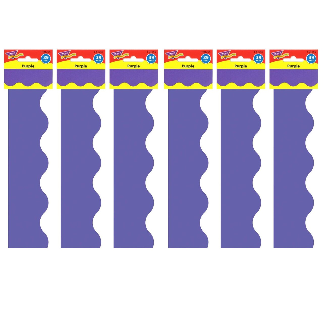 Terrific Trimmers® Purple Bulletin Board Border – 2¼ in x 39 ft ...