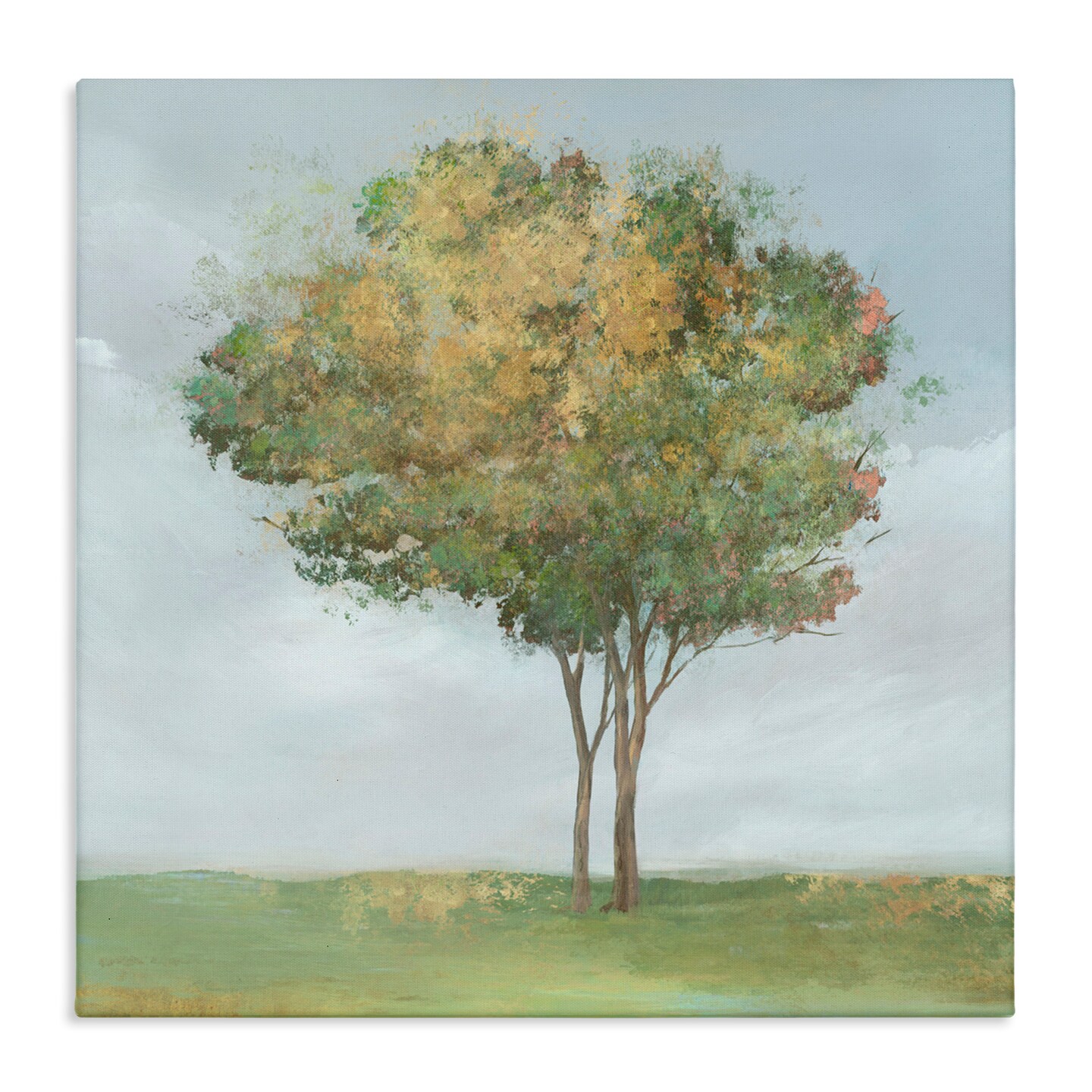 Stupell Industries Looming Spring Tree Bloom Canvas, design by Ian C ...