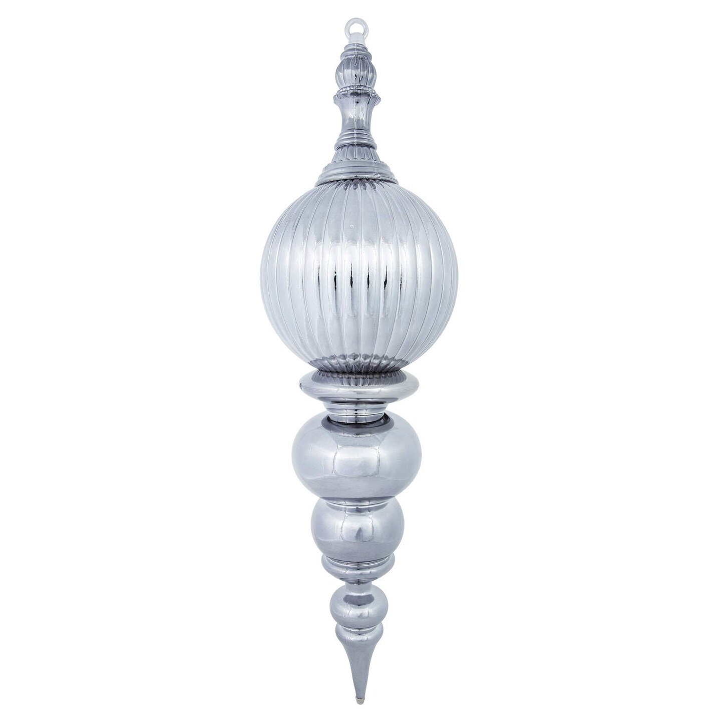 28" Pewter Shiny Finial | Michaels