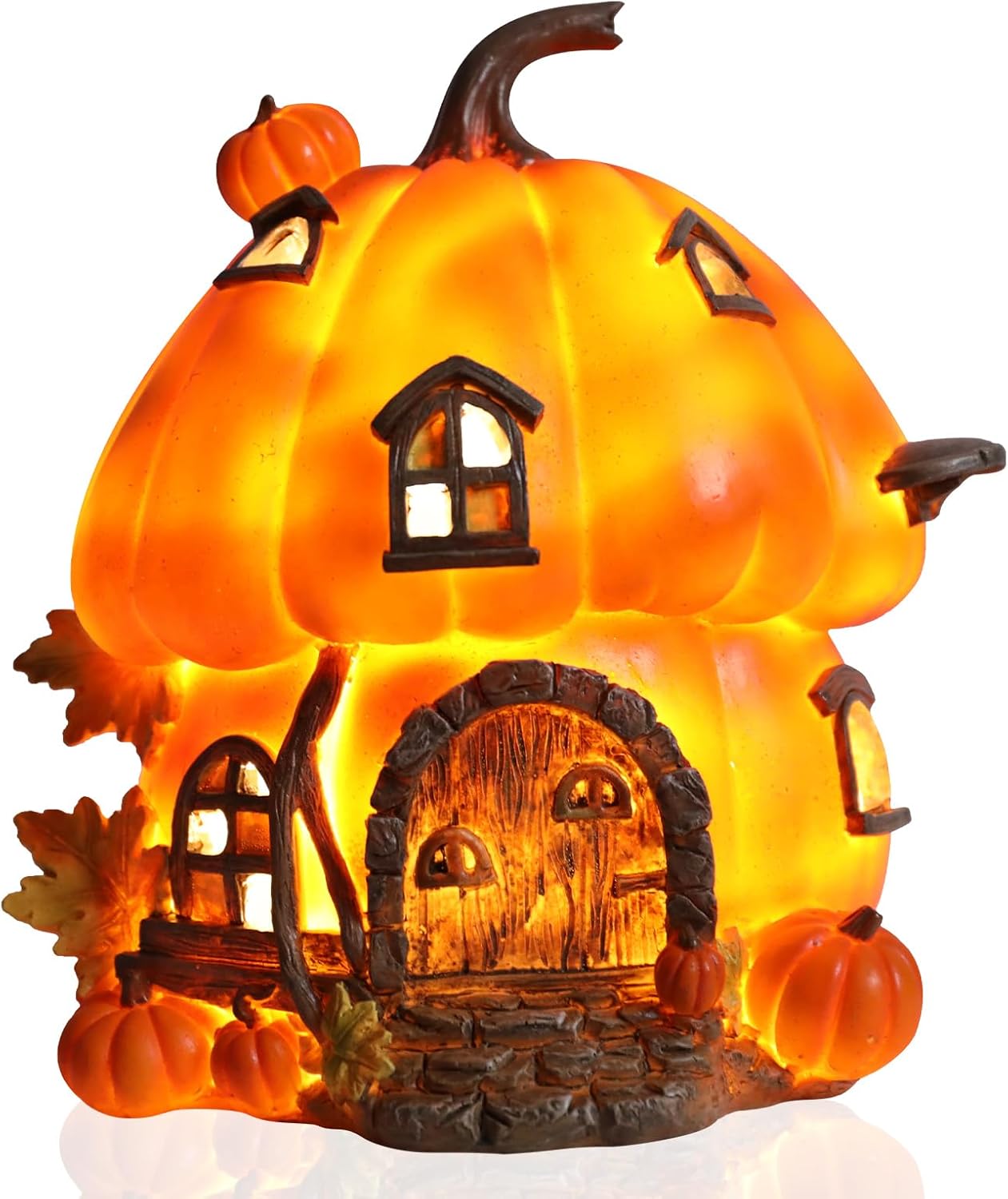 Fall Pumpkin House Decor (Goblin Pumpkin House) | Michaels