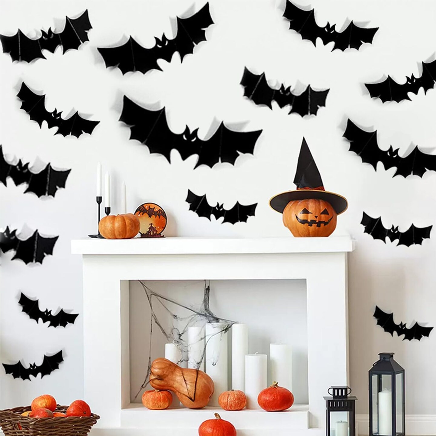 72Pcs 3D Bats Halloween Decoration | Michaels