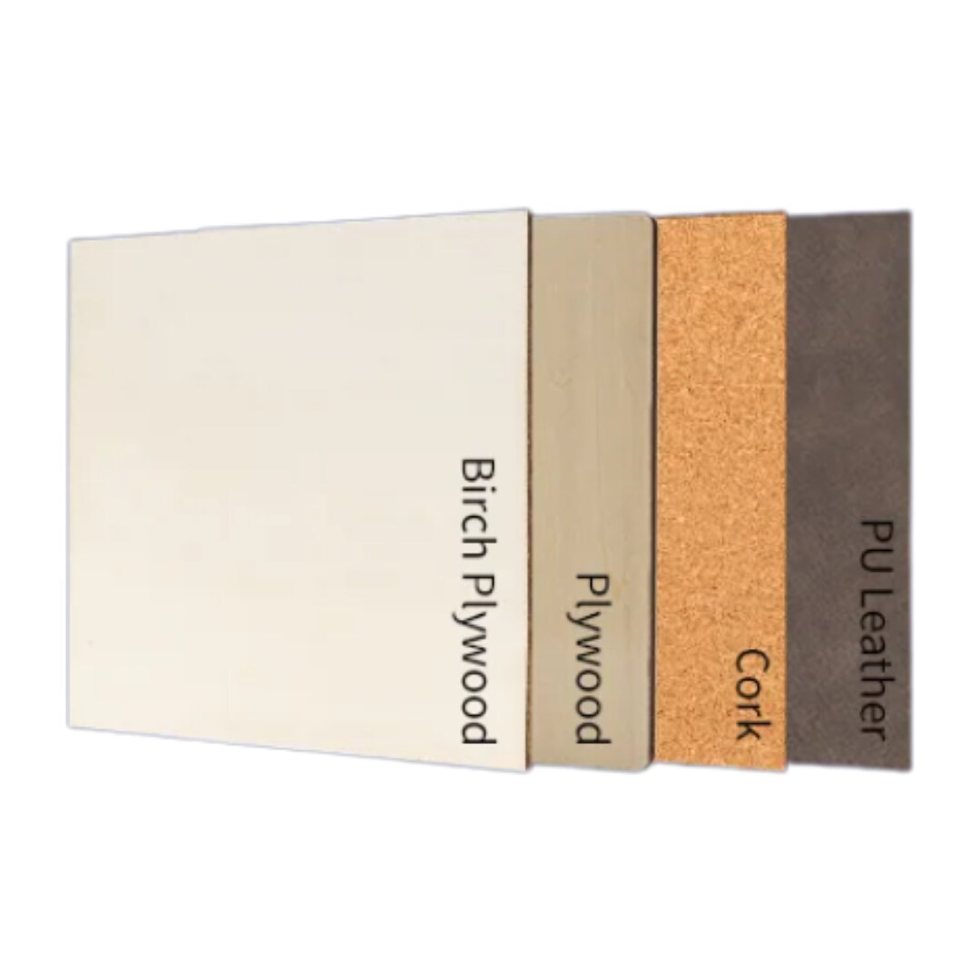 Craft Express Laser Engraving Sample Pack, Mixed Blanks for Testing ...