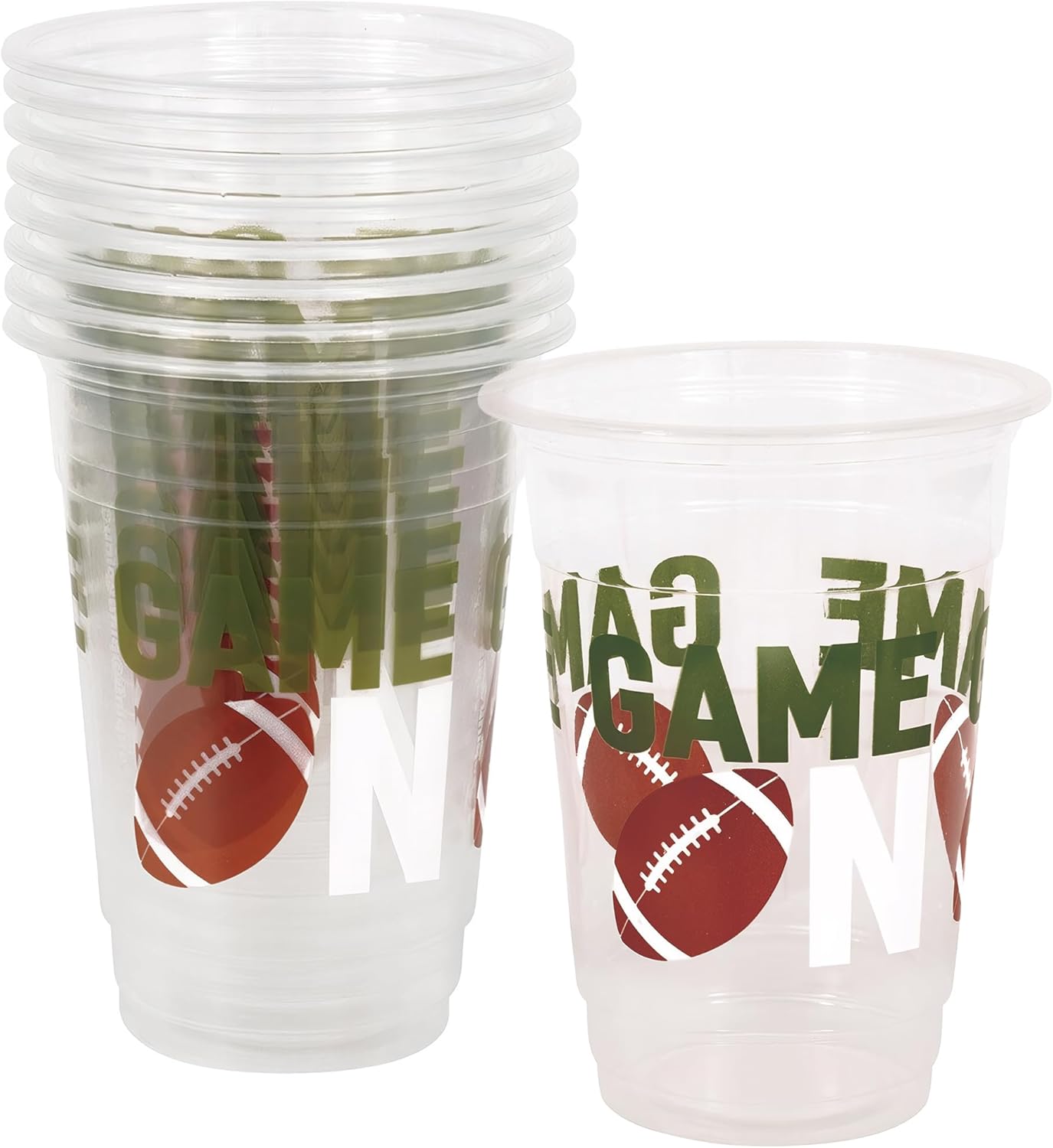 Football Plastic Cups 8ct | Michaels