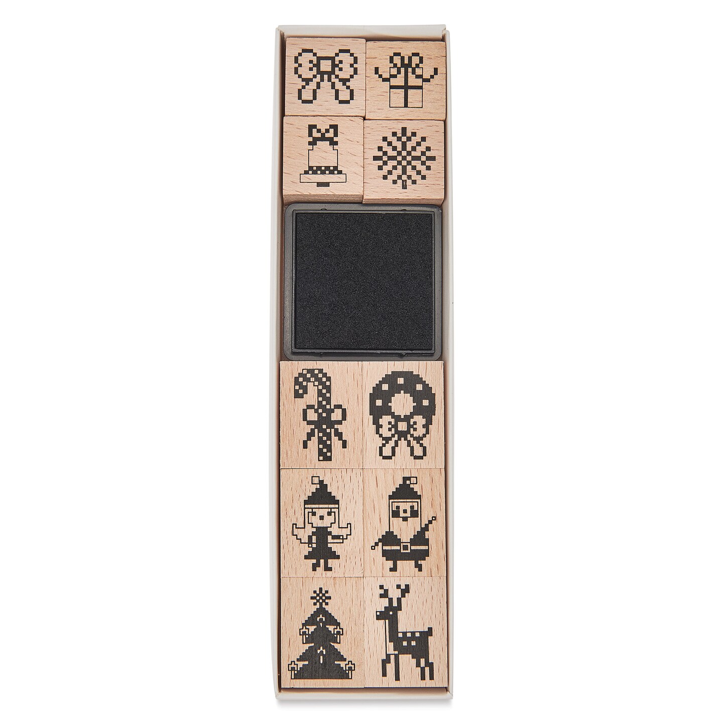Rico Design Paper Poetry Stamp Set - Set of 10, Holiday Pixels | Michaels