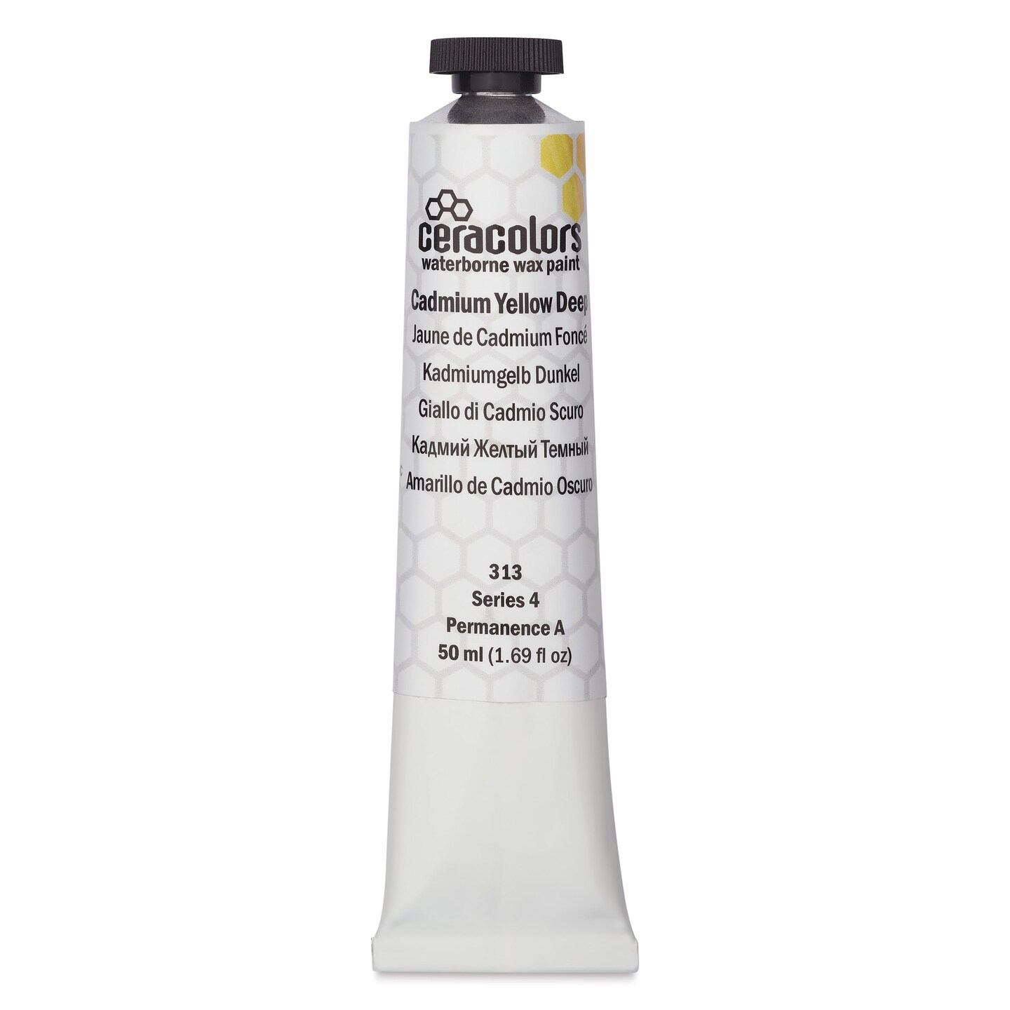 Ceracolors Waterborne Wax Paint - Cadmium Yellow Deep, 50 ml | Michaels