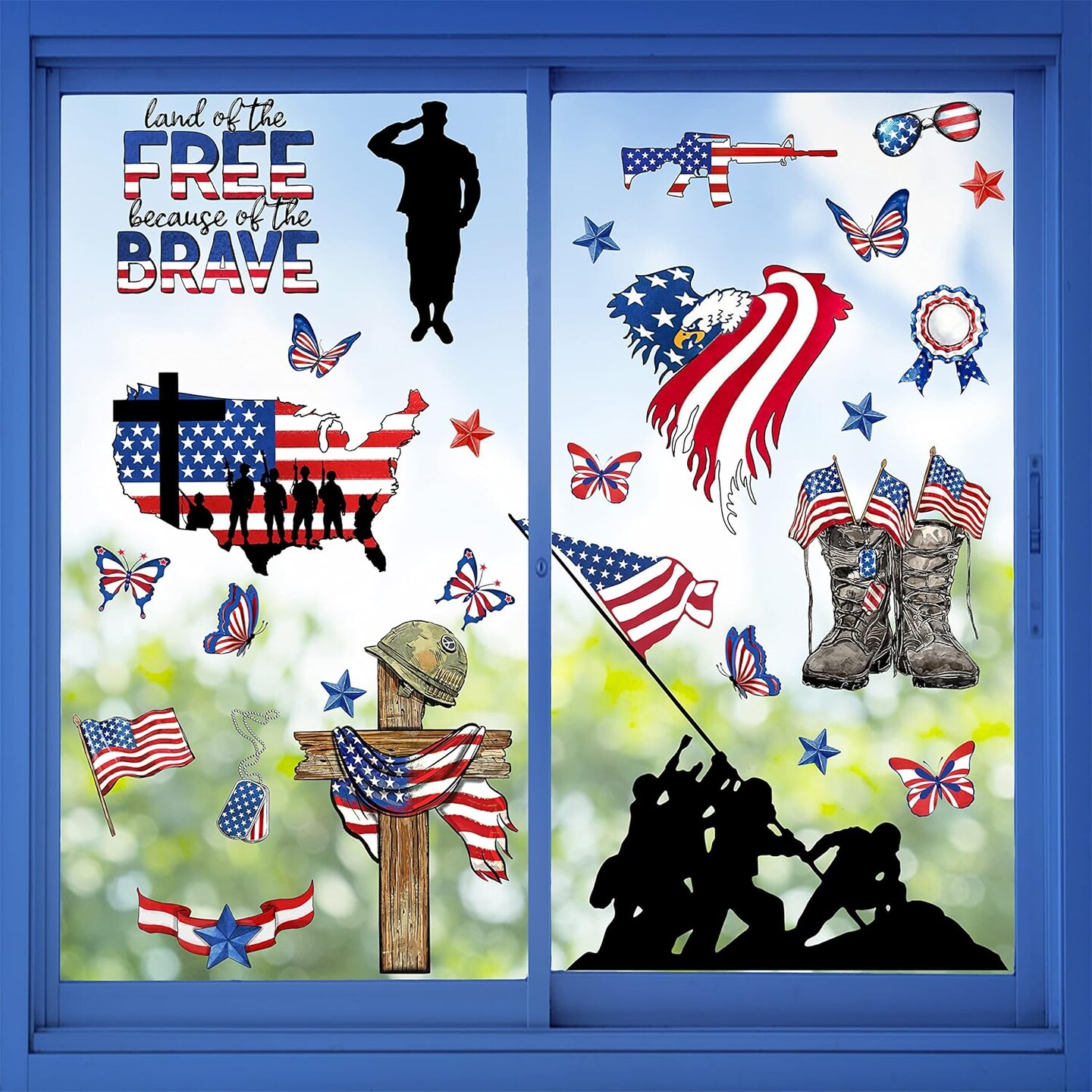 9 Sheets 4th of July Land of The Free America | Michaels