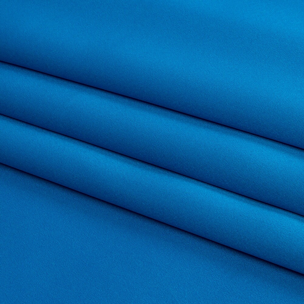 1 Yard Directoire Blue Stretch Silk Charmeuse Fabric Elegant Solid Luxury Textile 40 inch Width ...