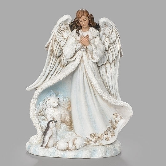 Roman Angel Arctic Figure with Animals 7.5"H | Michaels