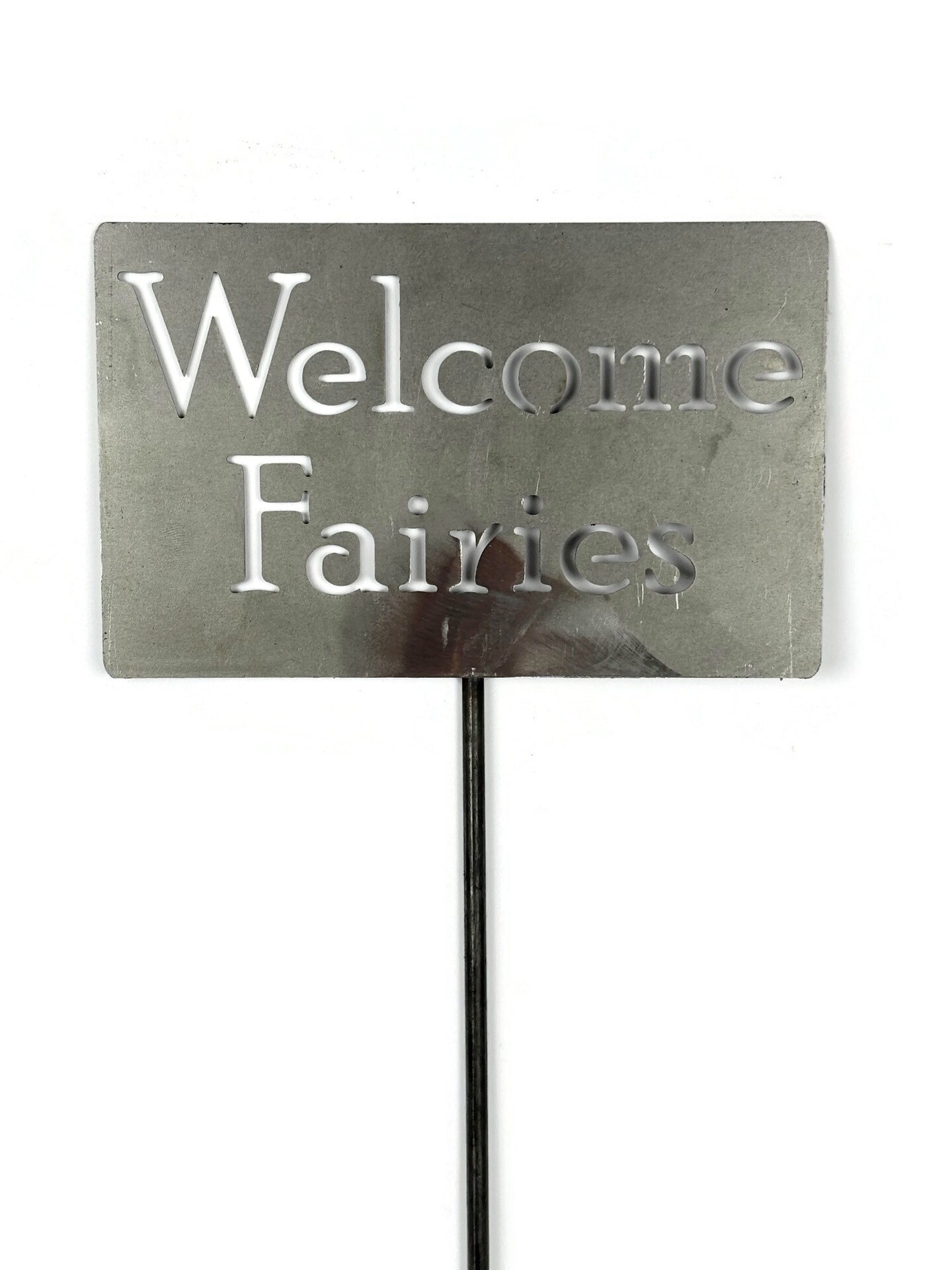 Welcome Fairies Metal Yard Sign 20 to 48 Inches Tall | MakerPlace by ...